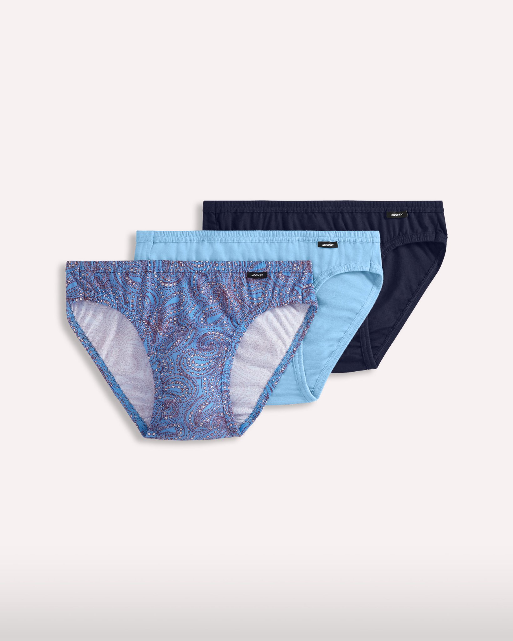 Men's 100% Cotton Elance® Bikini - 3 Pack