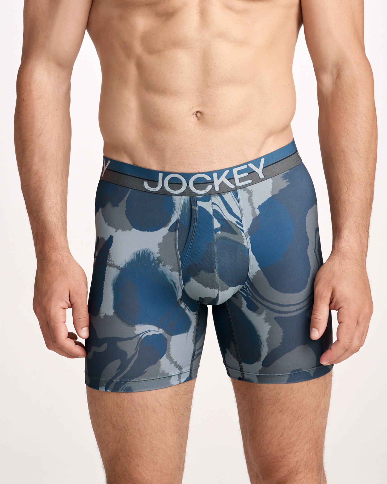 Infinite Cool Microfiber Stretch 6" Boxer Brief - 3 Pack