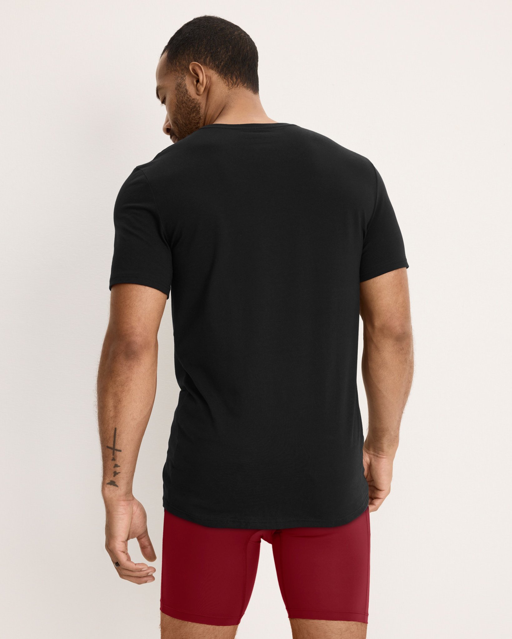 Cotton Stretch Crew Neck Undershirt - 6 Pack