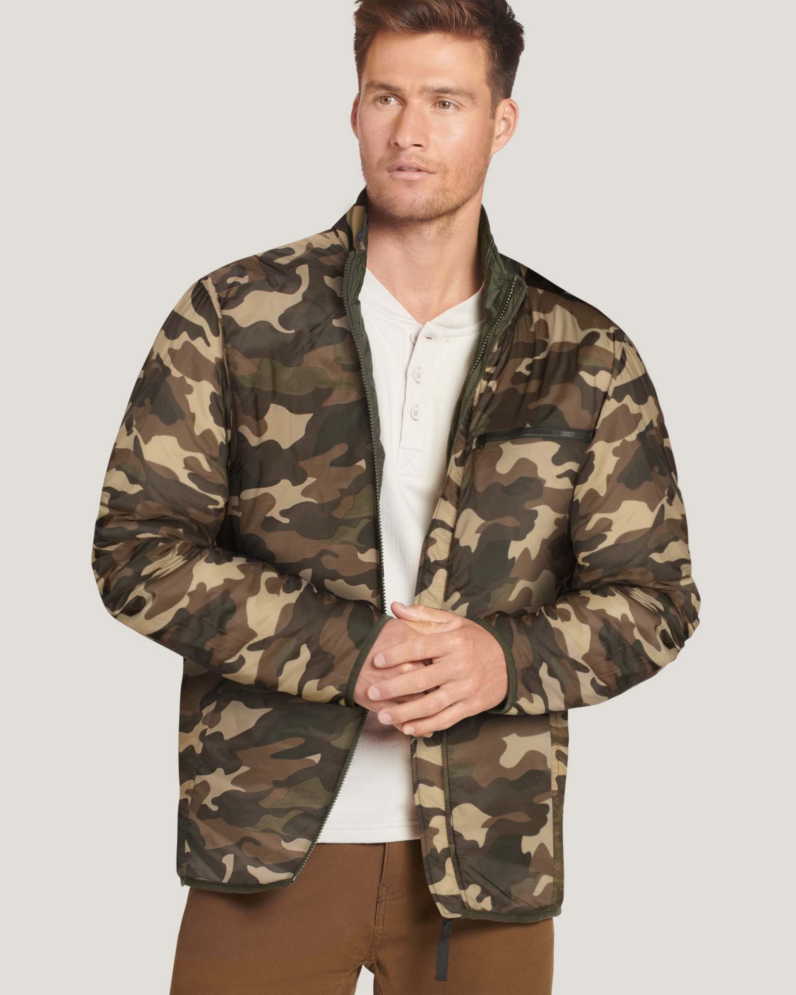 Jockey Outdoors™ by Luke Bryan Reversible Quilted Jacket