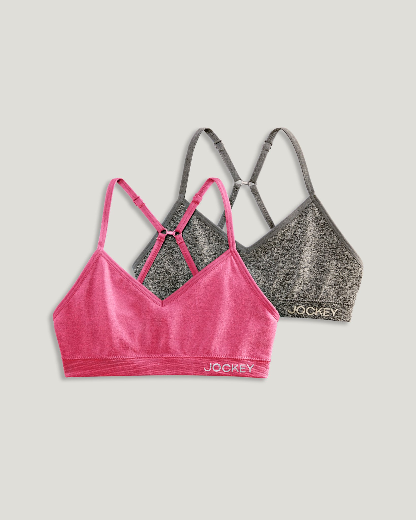 Girls' Seamfree® Bralette - 2 Pack