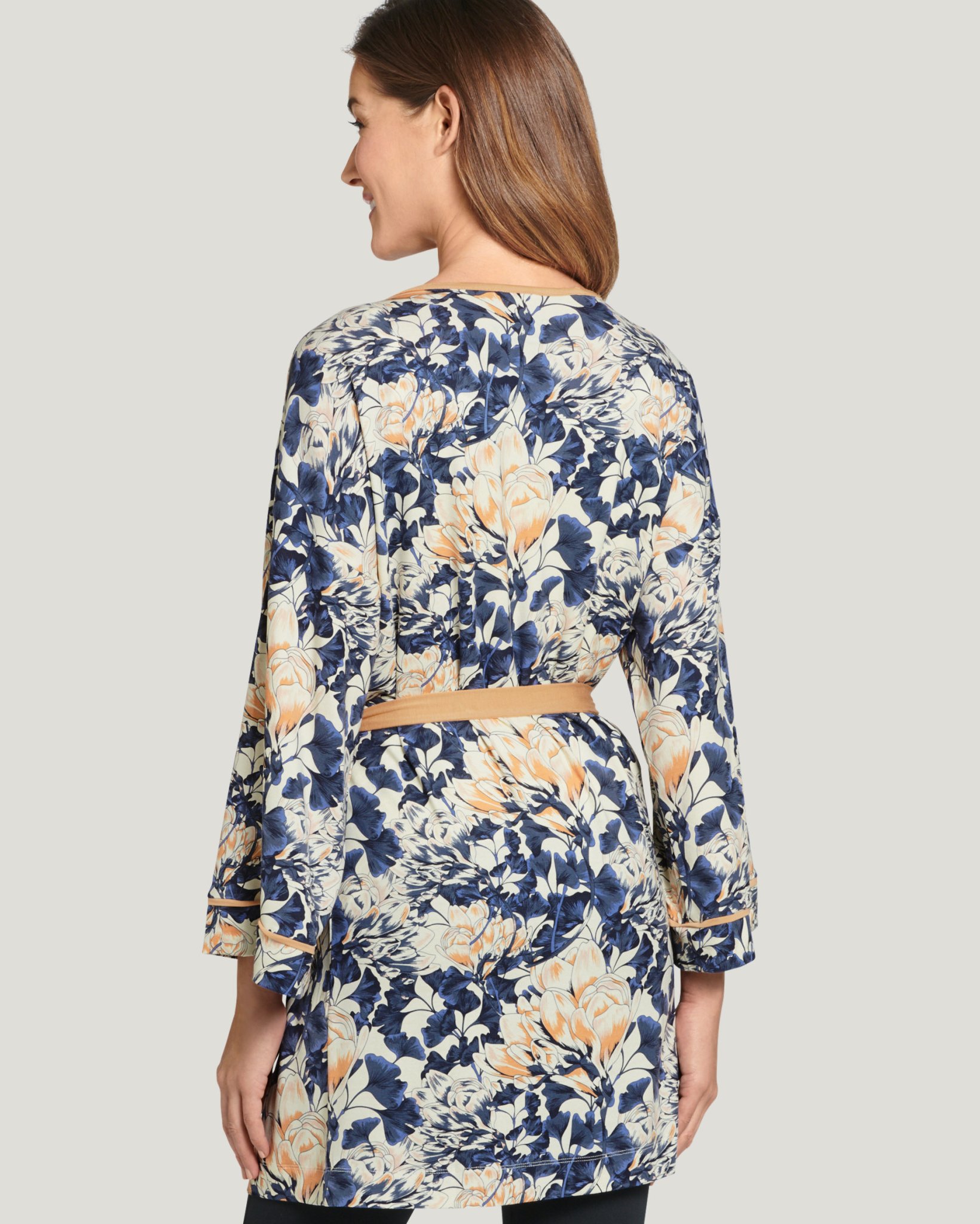 Modal Floral Robe