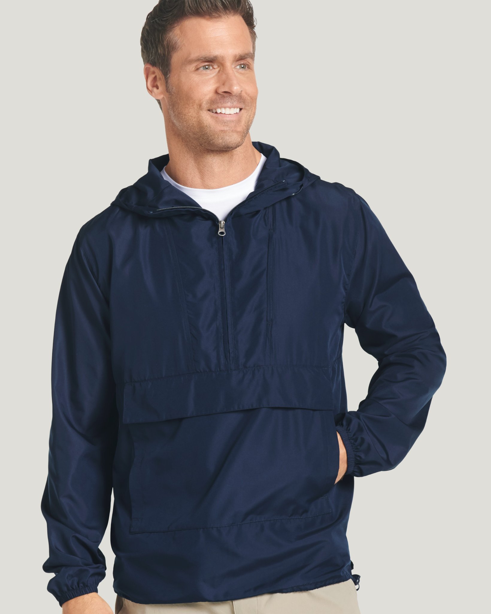 Men's Packable Anorak Jacket