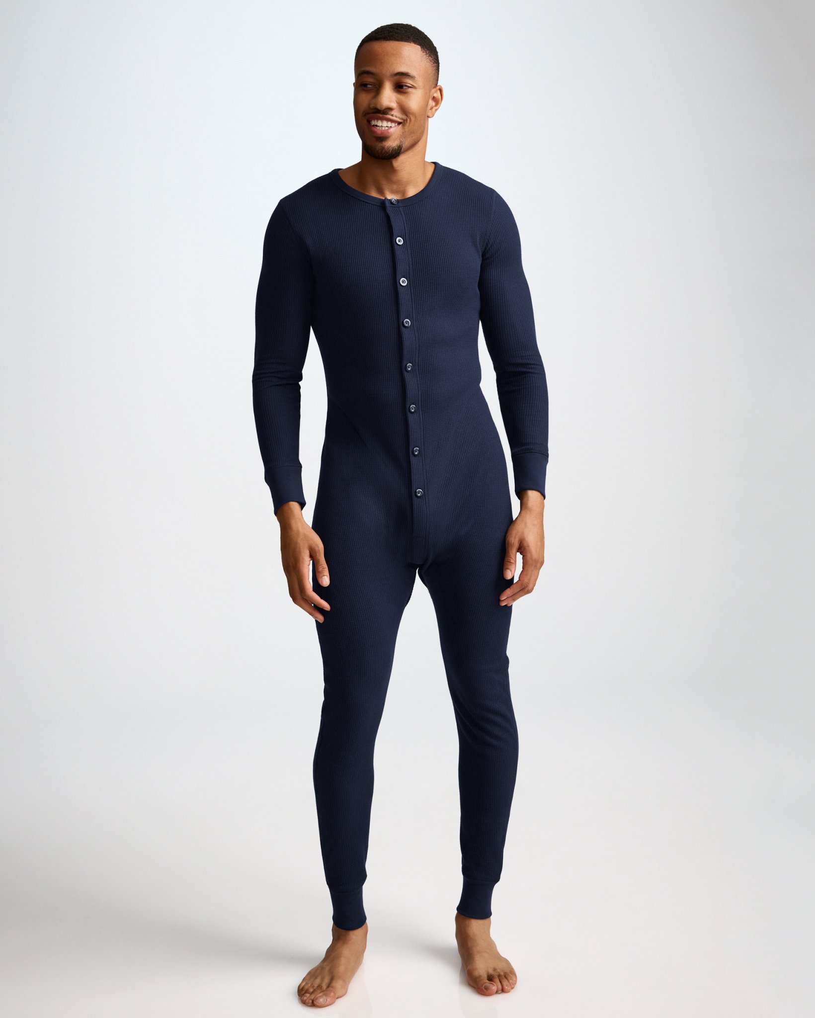 Men's Waffle Union Suit