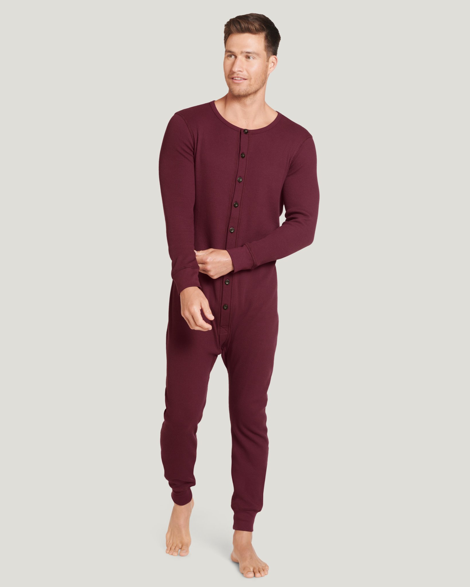 Men's Waffle Union Suit