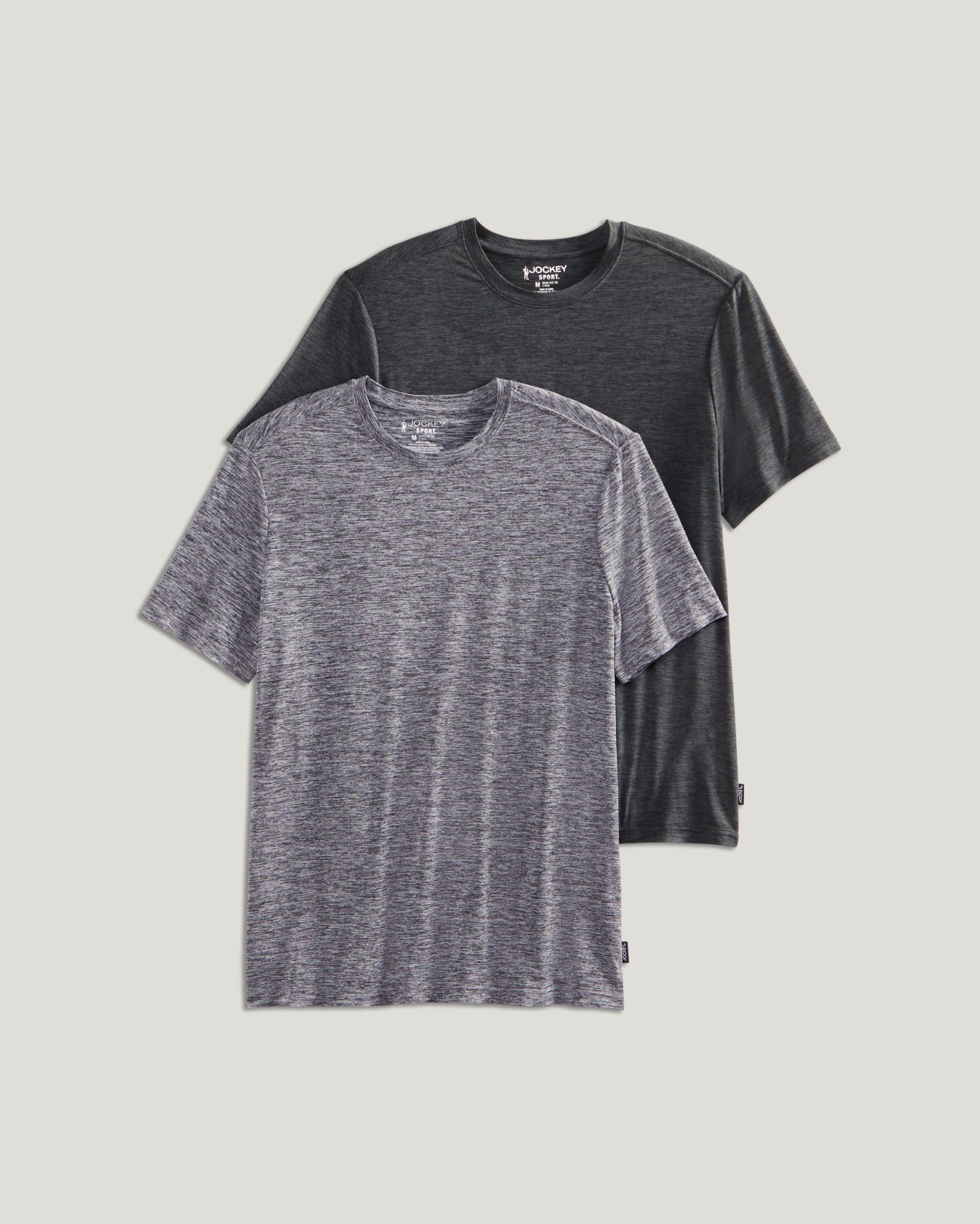 Soft Knit Space Dye Tee - 2 Pack